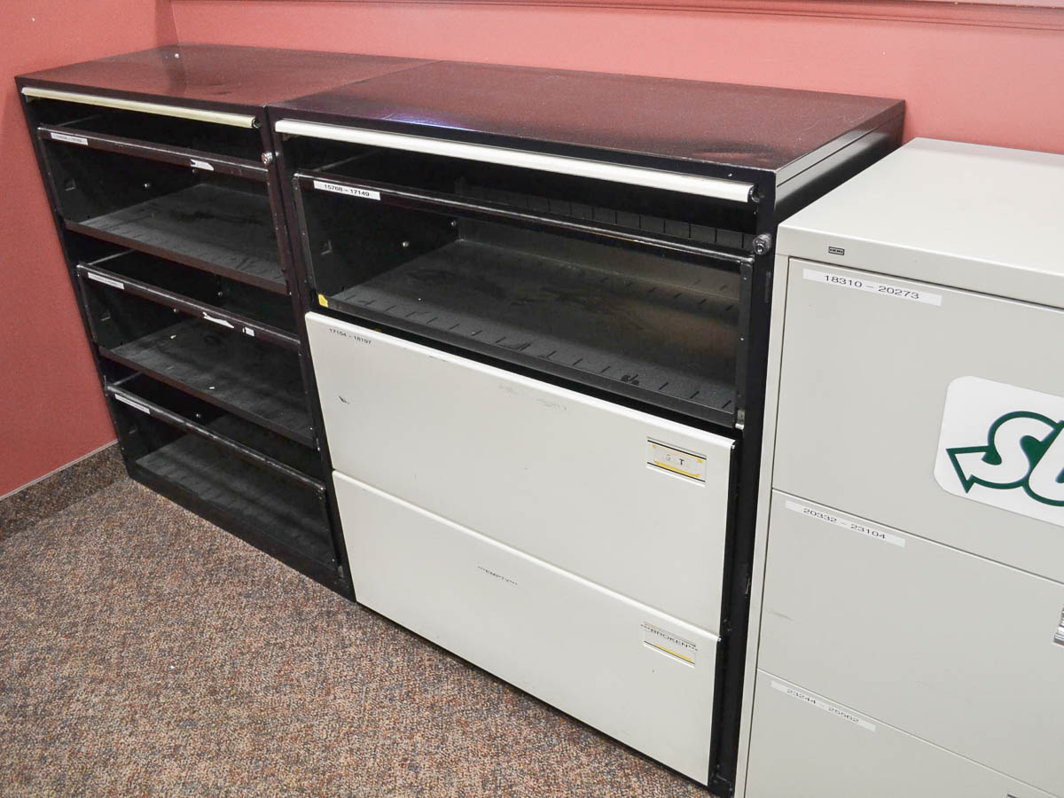 Used 3-Drawer Lateral Filing Cabinet with 2 drawer fronts – Coast ...