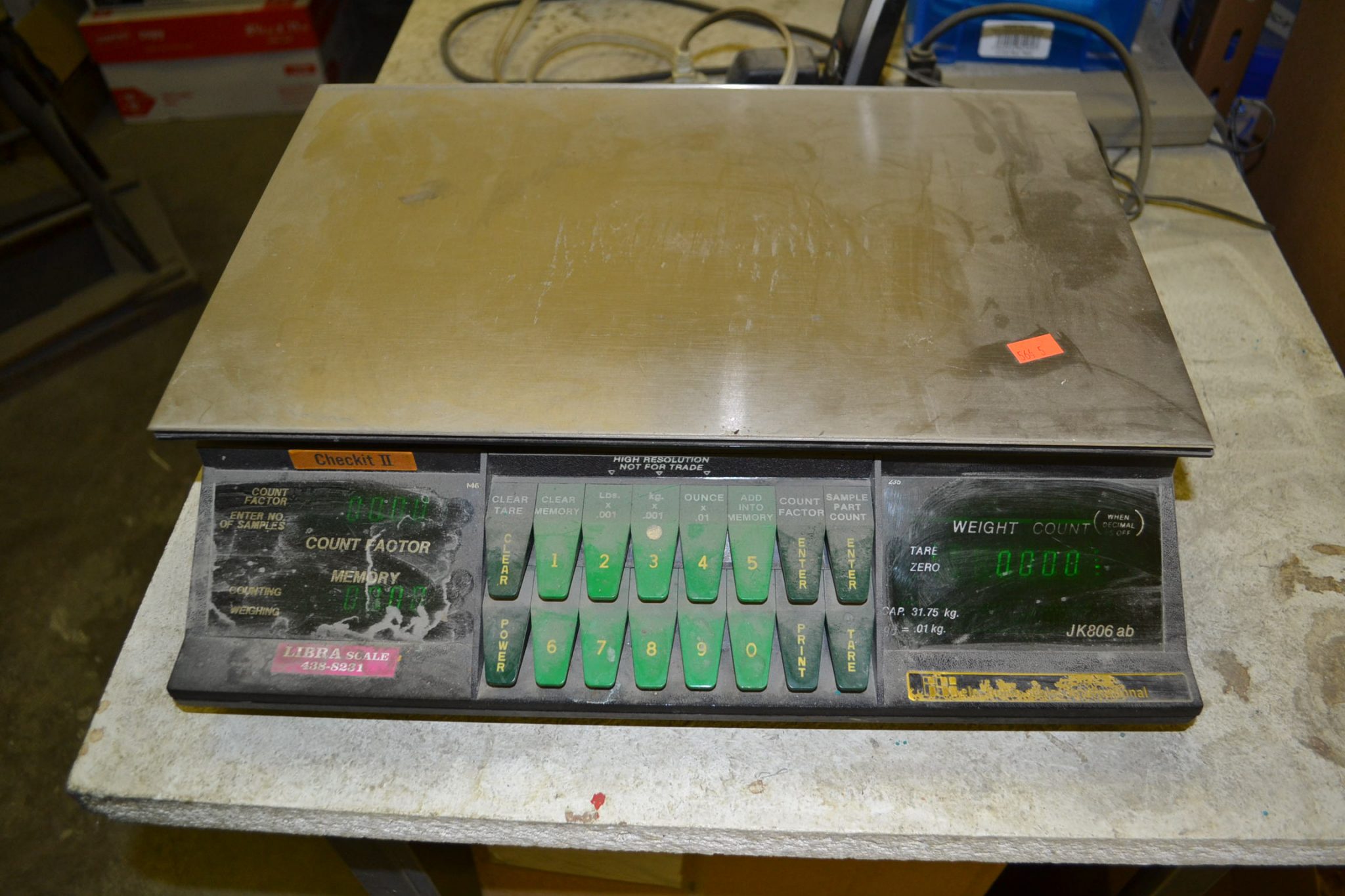 Used Libra Checkit II Measuring Scale – Coast Machinery Group
