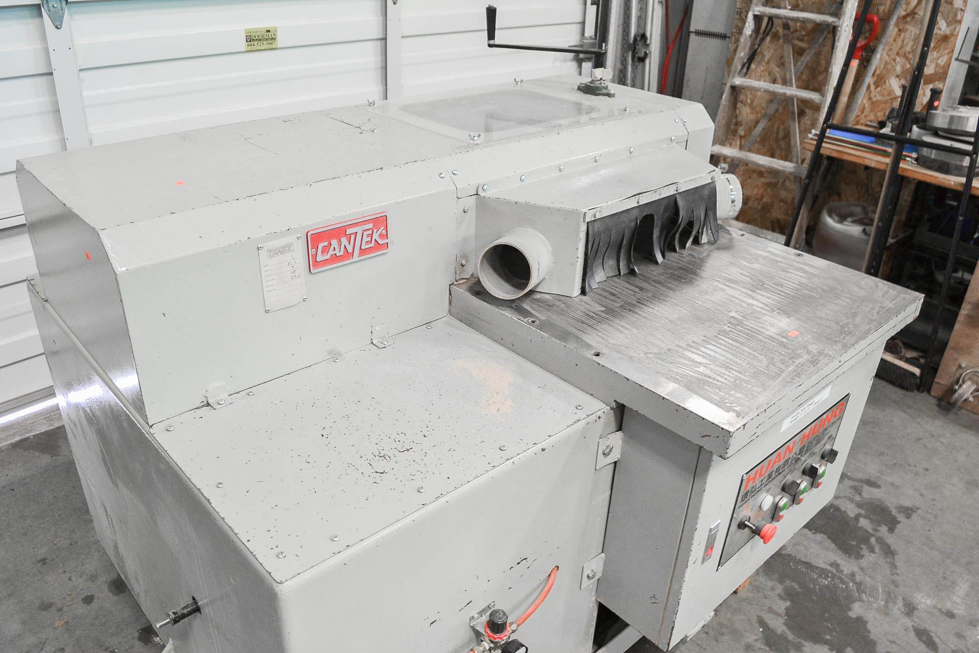Used Cantek Double Side Shaper Huan Hung – Coast Machinery Group