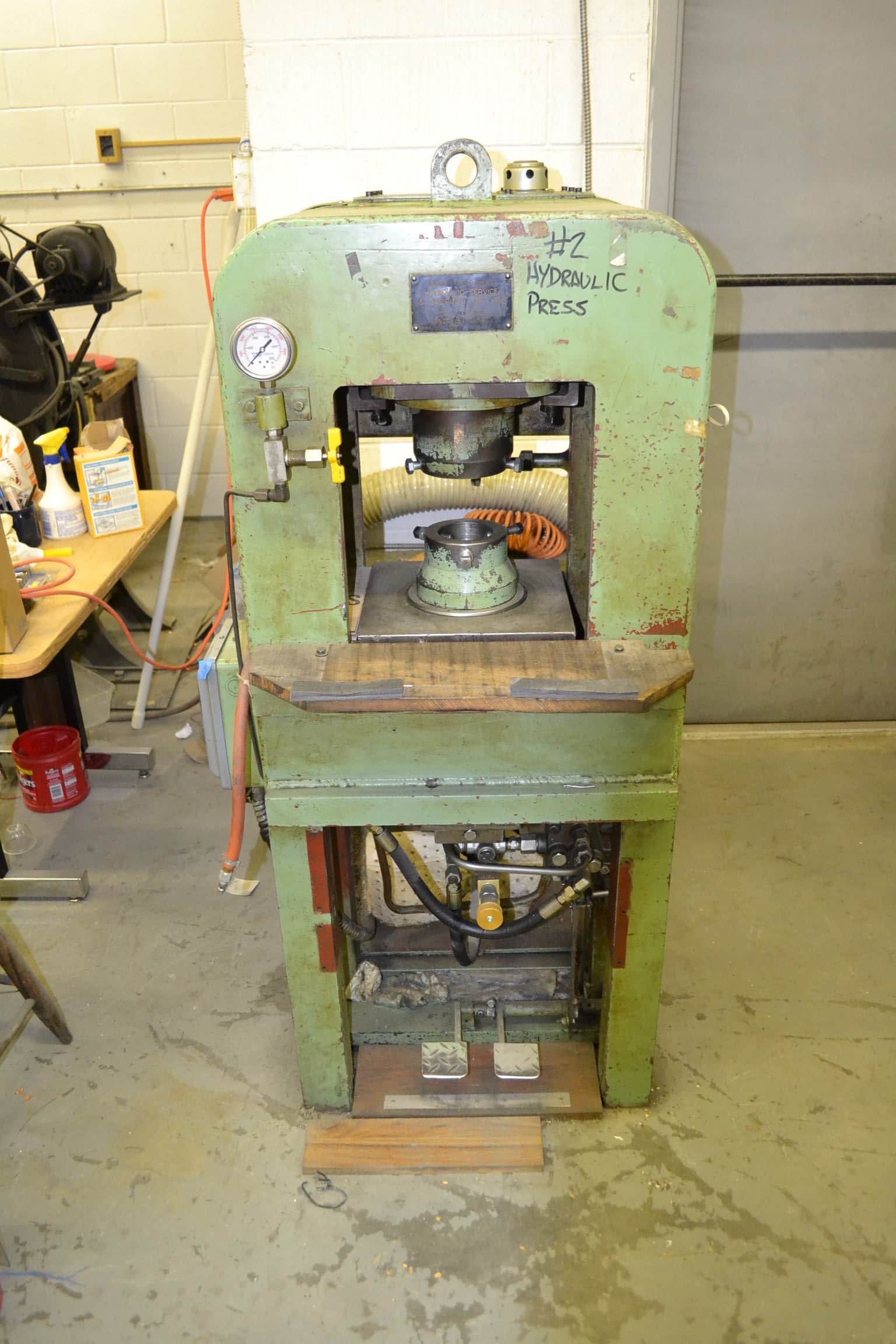 Used 60 Ton Hydraulic Press – Coast Machinery Group