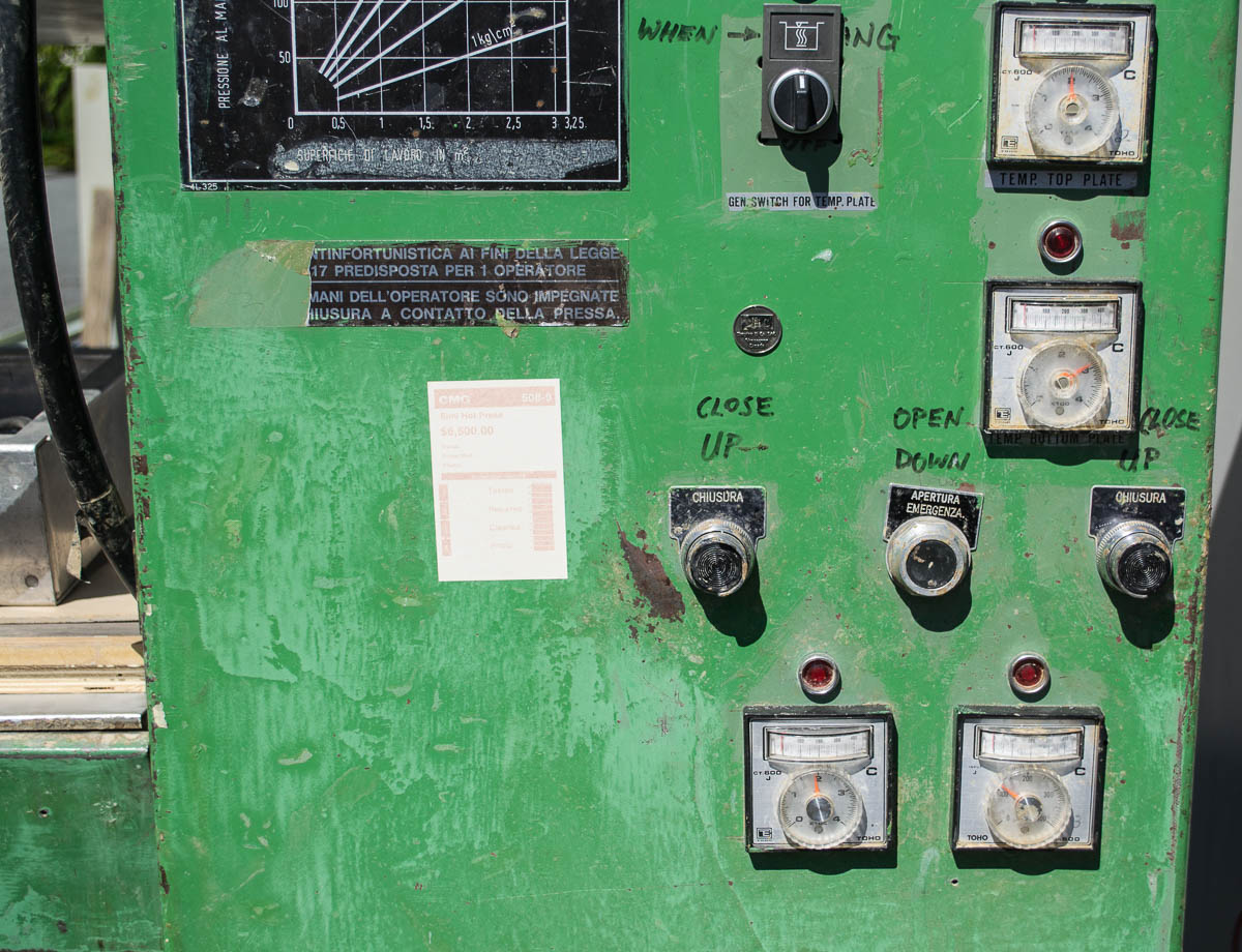 Used Simi SPM4L/454 Hot Press – Coast Machinery Group