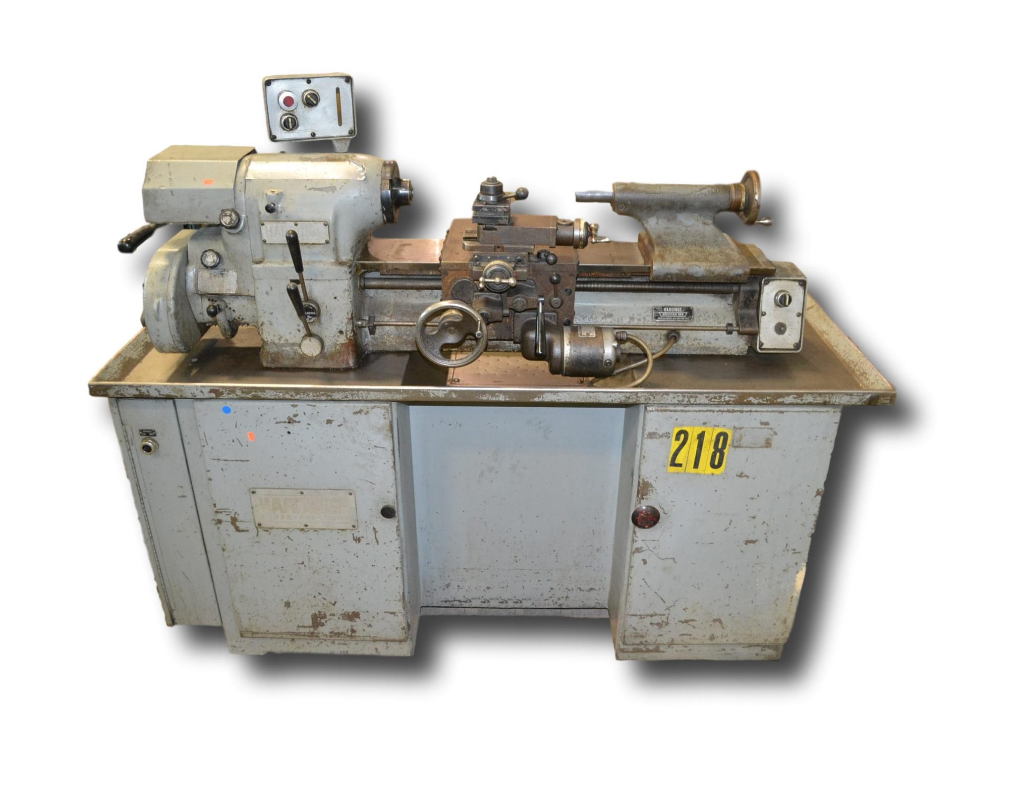 Used 11" x 18" Hardinge Model HLV-H High Precision Toolroom Lathe ...