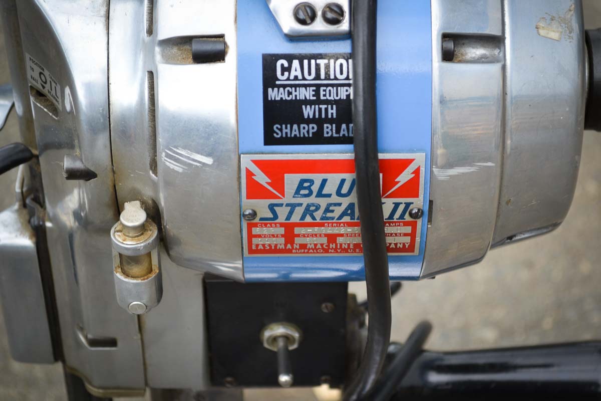 Used Eastman Blue Streak II Cloth Cutting Machine – Coast Machinery Group