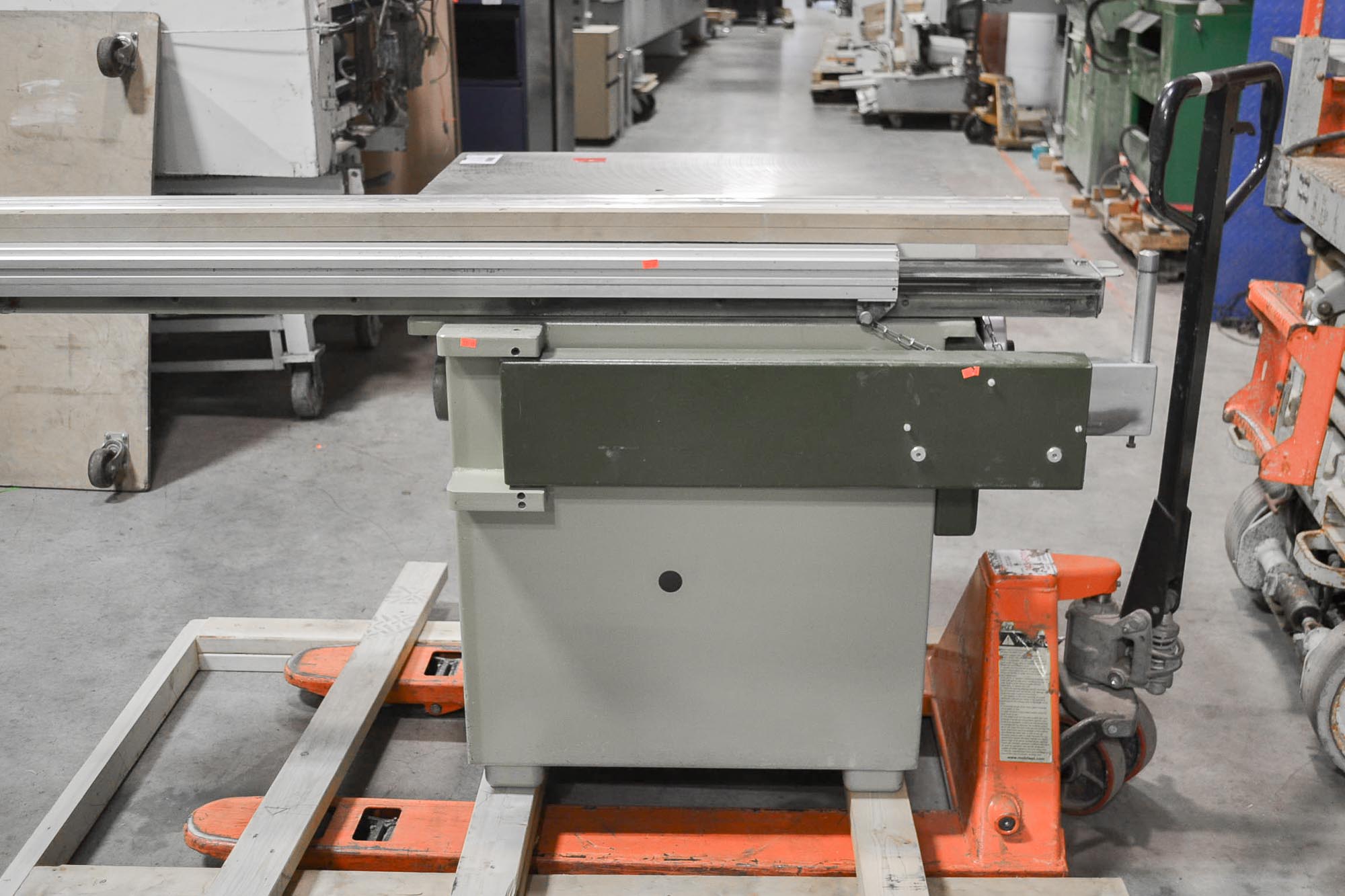 Used SCM 5' Sliding Table Saw – Coast Machinery Group