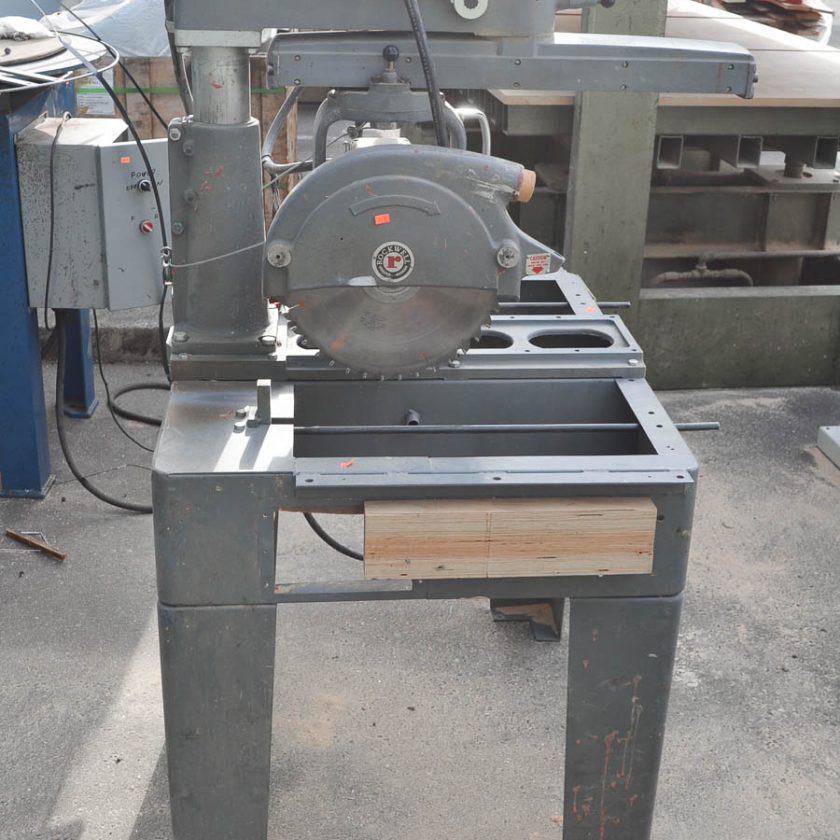 Used Rockwell Delta Radial Arm Saw – Coast Machinery Group