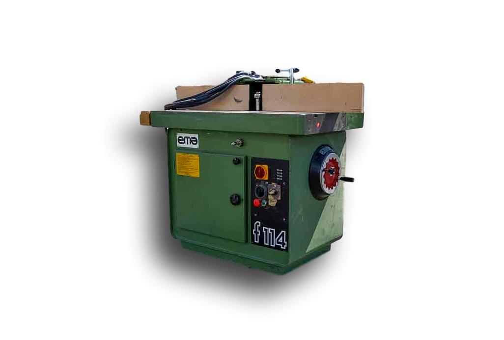 Used EMA F114 Vertical Spindle Shaper – Coast Machinery Group