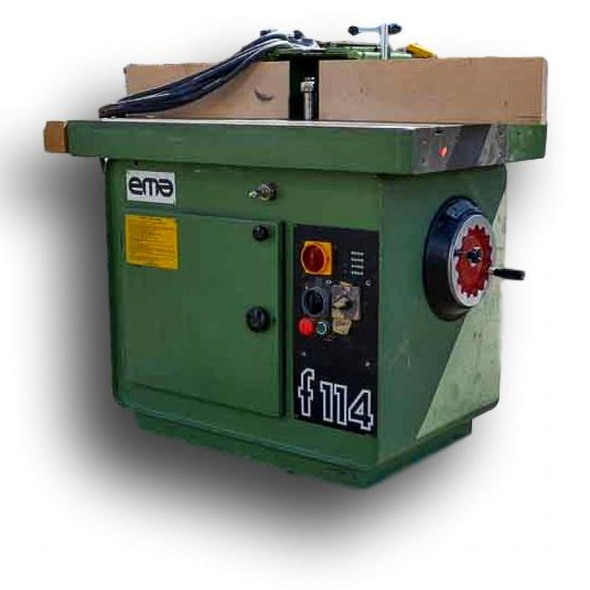Used EMA F114 Vertical Spindle Shaper – Coast Machinery Group