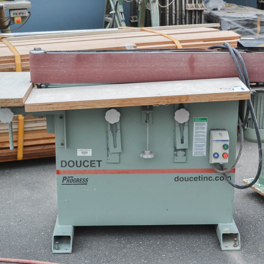 Used Doucet PMC 150 Edgesander – Coast Machinery Group