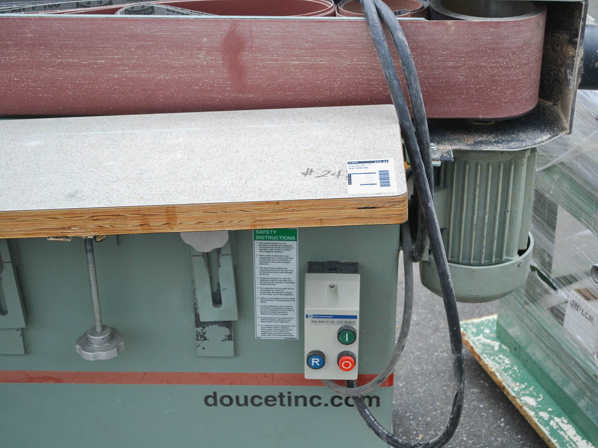 Used Doucet PMC 150 Edgesander – Coast Machinery Group