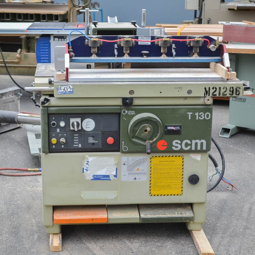 Used SCM T130 Shaper – Coast Machinery Group