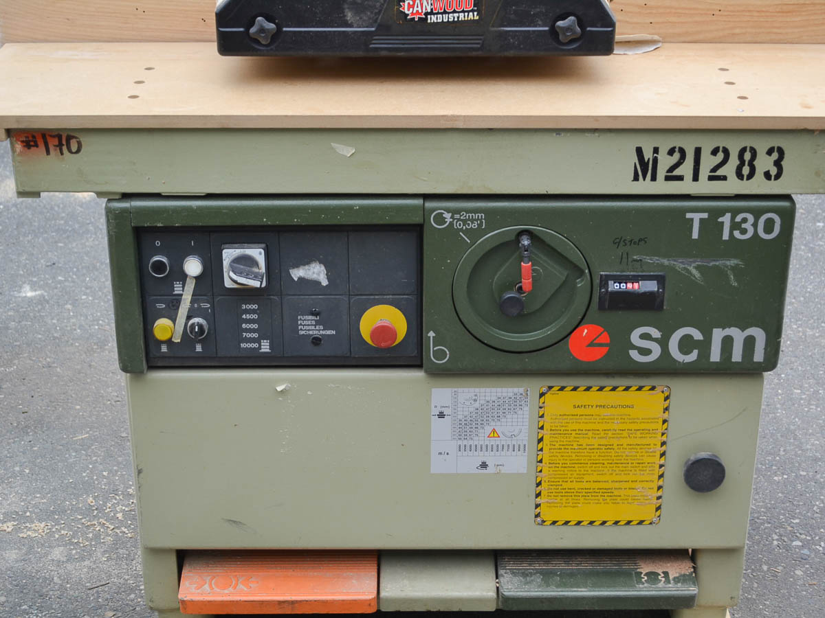 Used SCM T130 Shaper – Coast Machinery Group