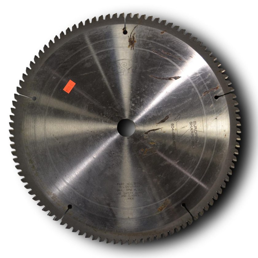 Used FS Tool 15" Saw Blade 60T 1-3/16" Arbor – Coast Machinery Group