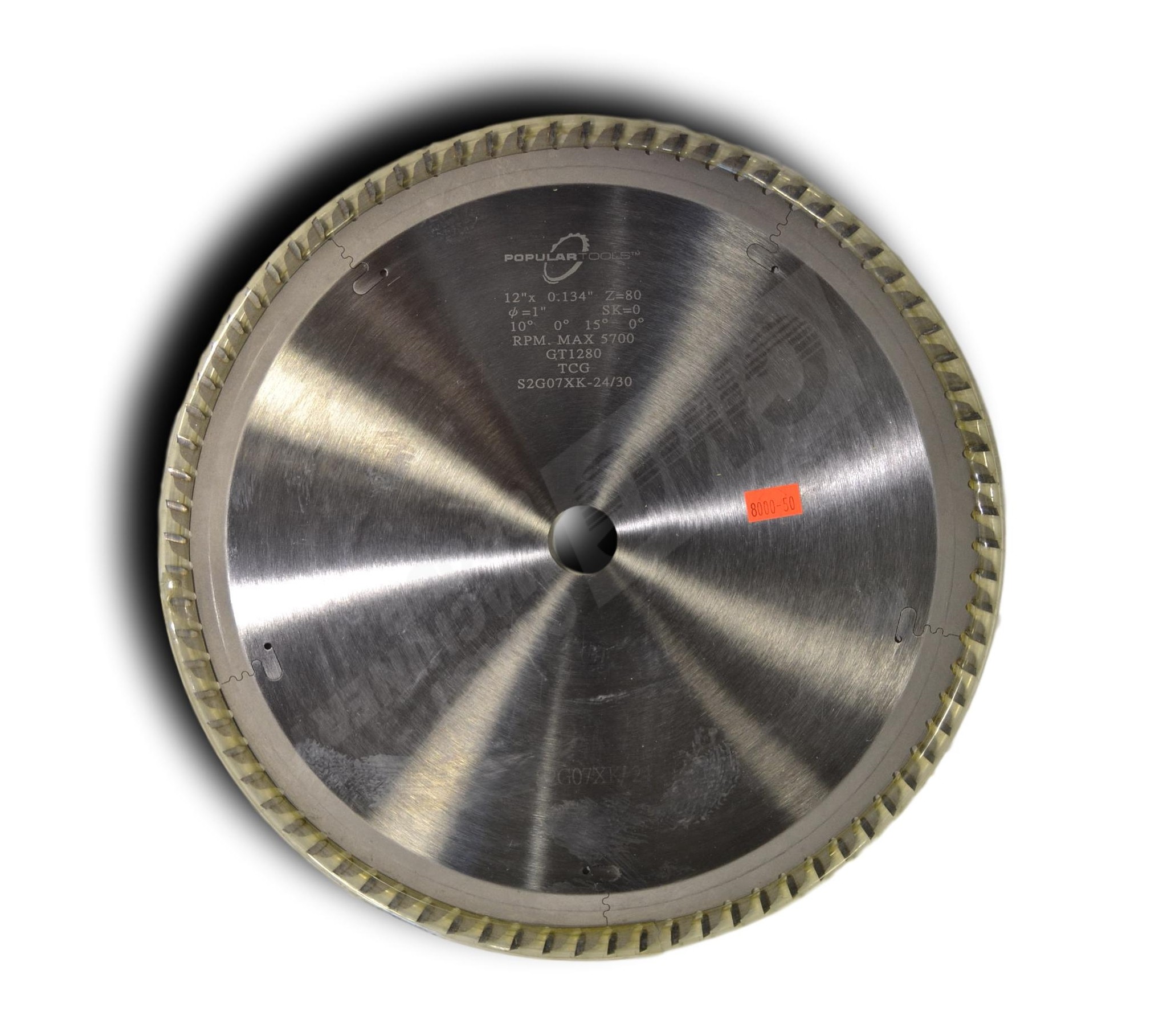 Used NEW Popular Tools 12 inch Saw Blade 80T 1" Arbor – Coast Machinery ...