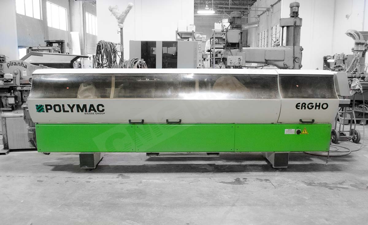Used Polymac Ergho 5 Single Sided Edgebander – Coast Machinery Group