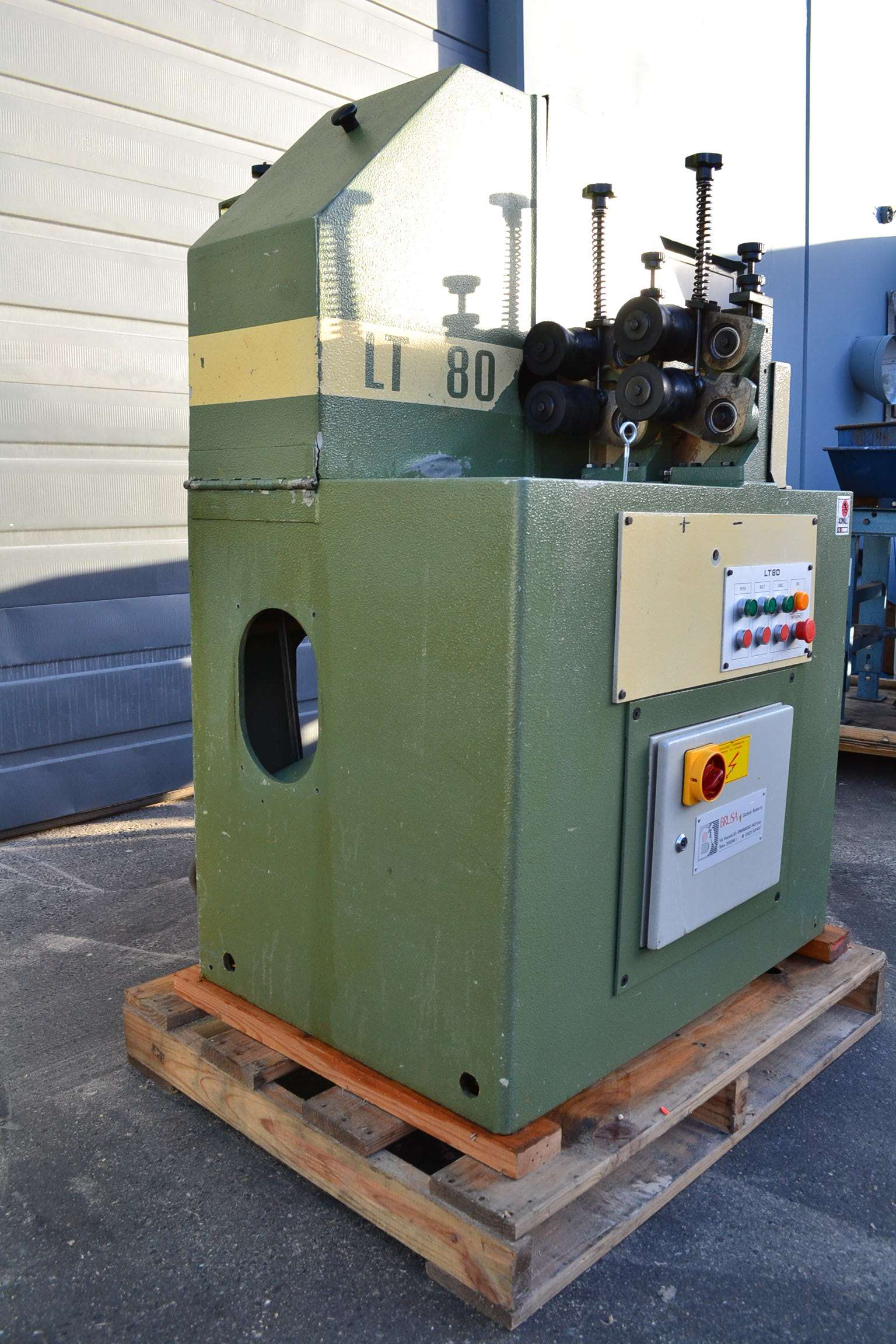 Used Brusa LT80 Automatic Sanding machine – Coast Machinery Group