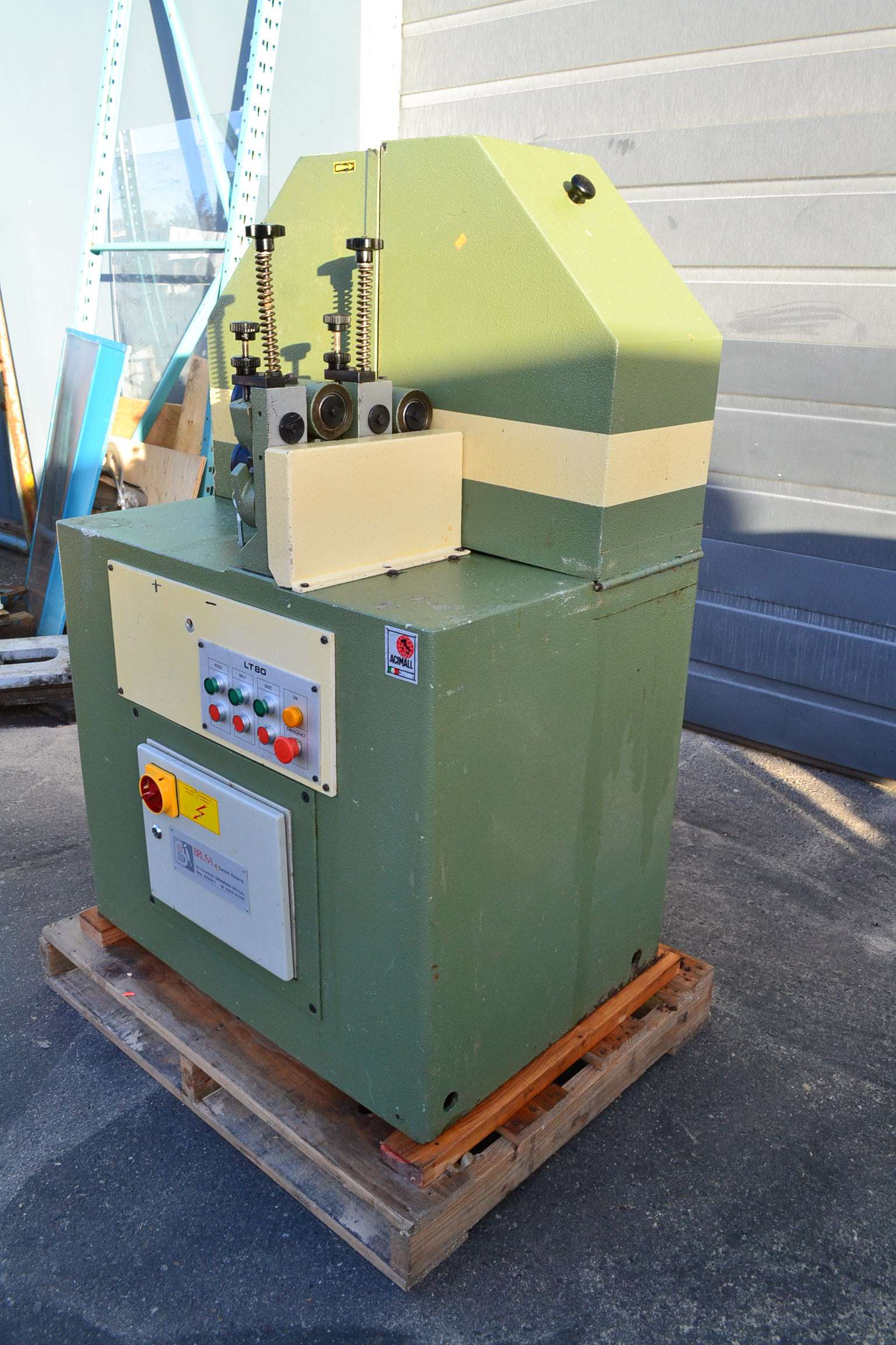 Used Brusa LT80 Automatic Sanding machine – Coast Machinery Group
