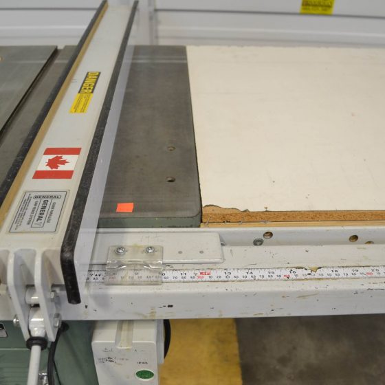 GENERAL 350 10" TABLE SAW, W/ GENERAL FENCE – Coast Machinery Group