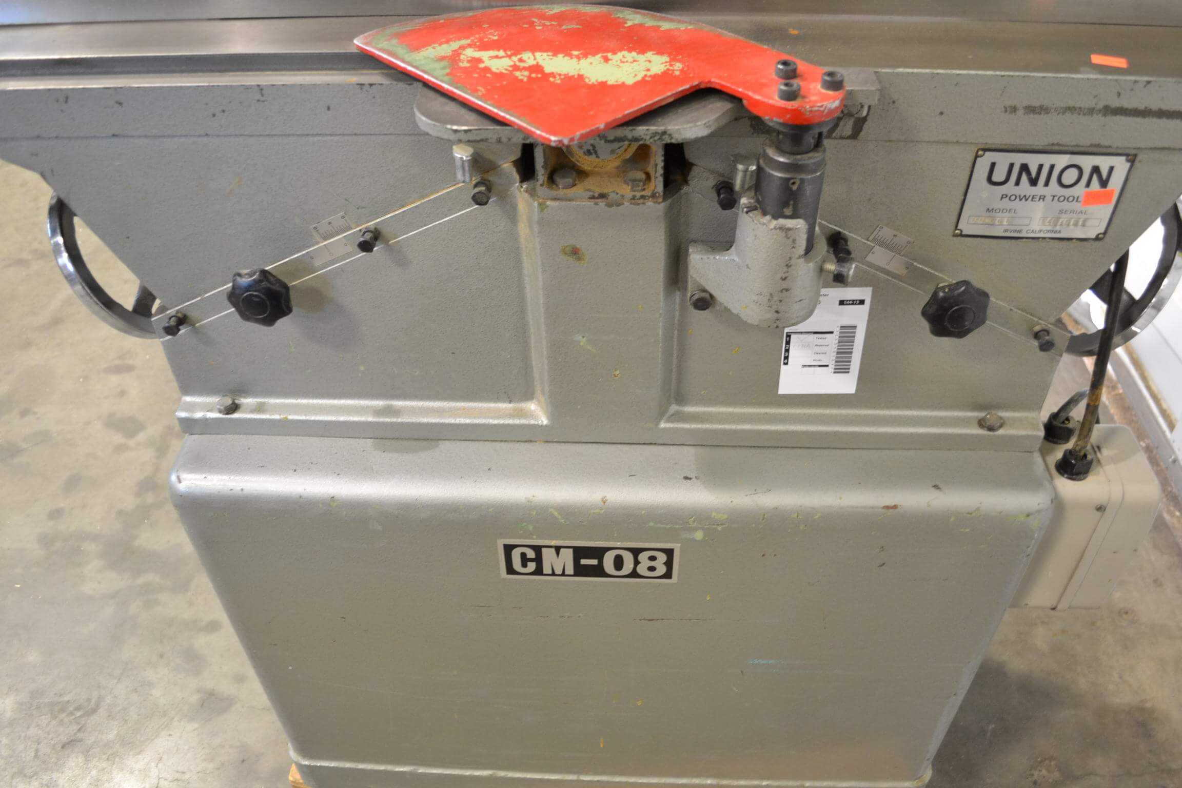 Used Union CM-08 Jointer 8 inch – Coast Machinery Group