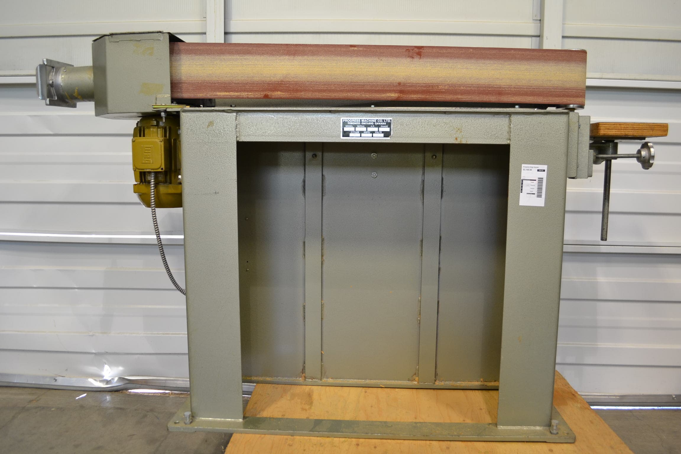 Progress PMC-150 Edgesander – Coast Machinery Group