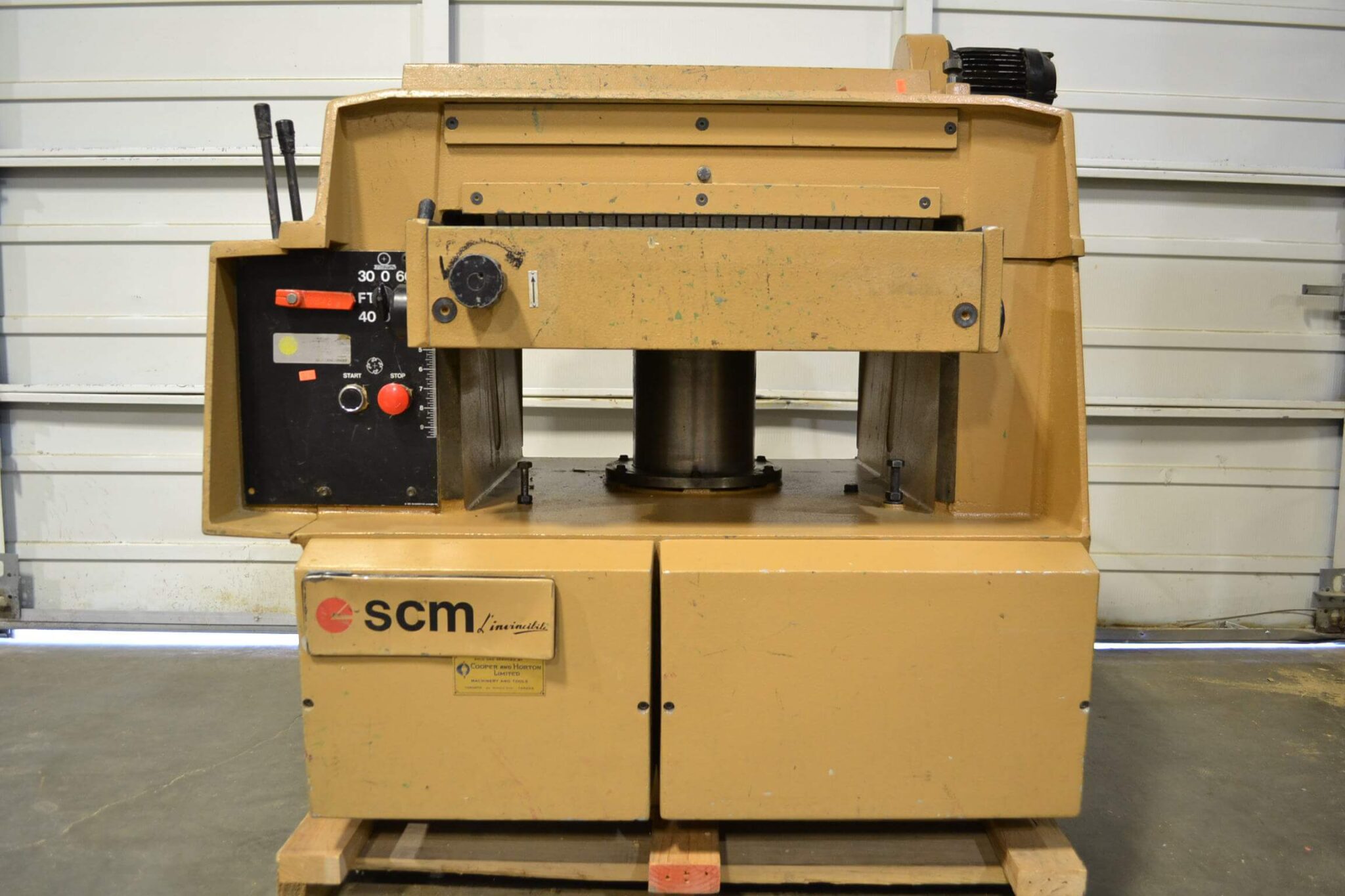 Used SCM S63 Thicknessing Planer – Coast Machinery Group