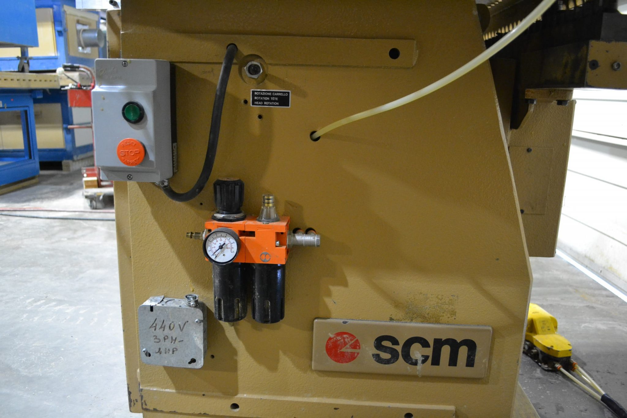Used SCM FM-29 Multi-Spindle boring Machine 32mm – Coast Machinery Group