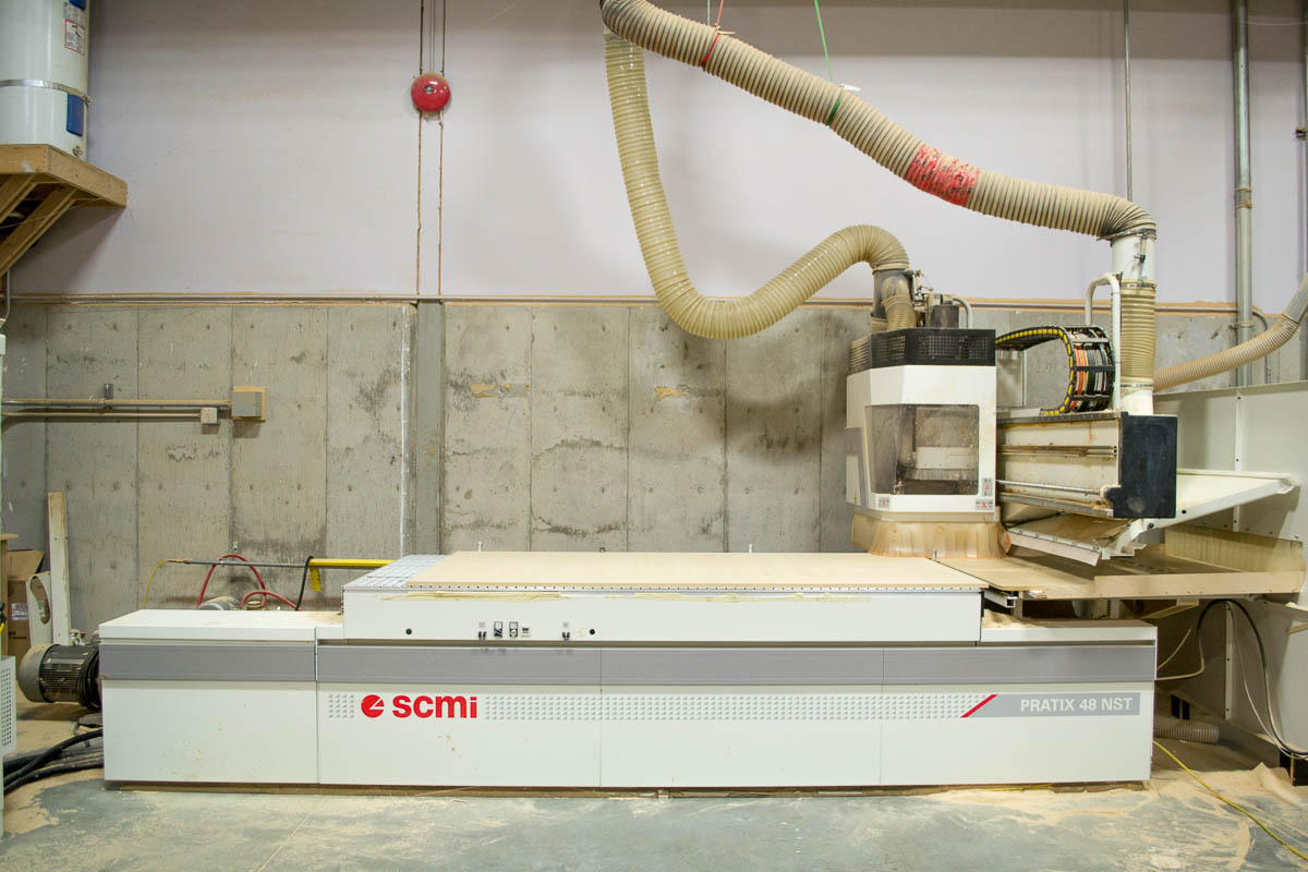 Used SCM Pratix 48NST CNC Nesting Machine – Coast Machinery Group