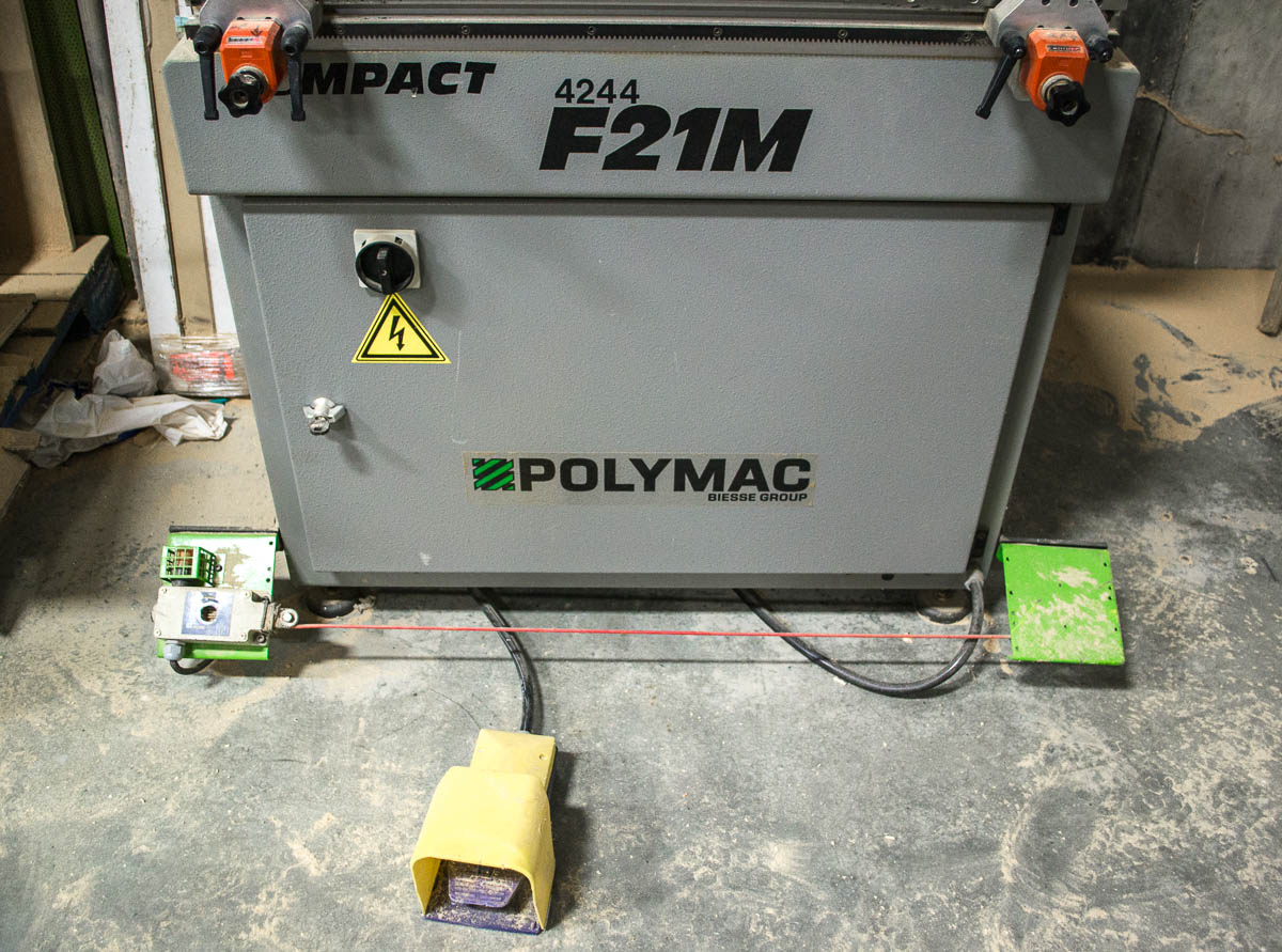 Used Polymac F21M Single Head Boring Machine – Coast Machinery Group