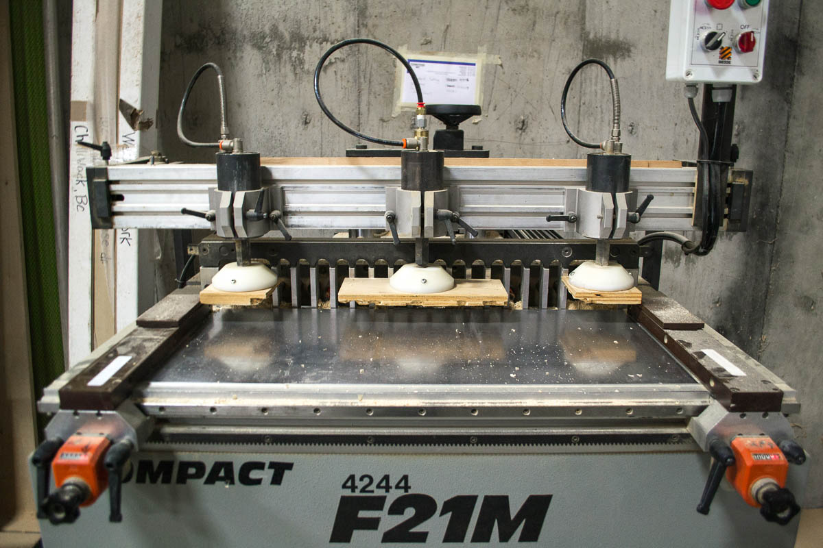 Used Polymac F21M Single Head Boring Machine – Coast Machinery Group