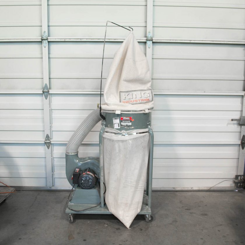 Used King KC-3105C Single Bag Dust Collector – Coast Machinery Group