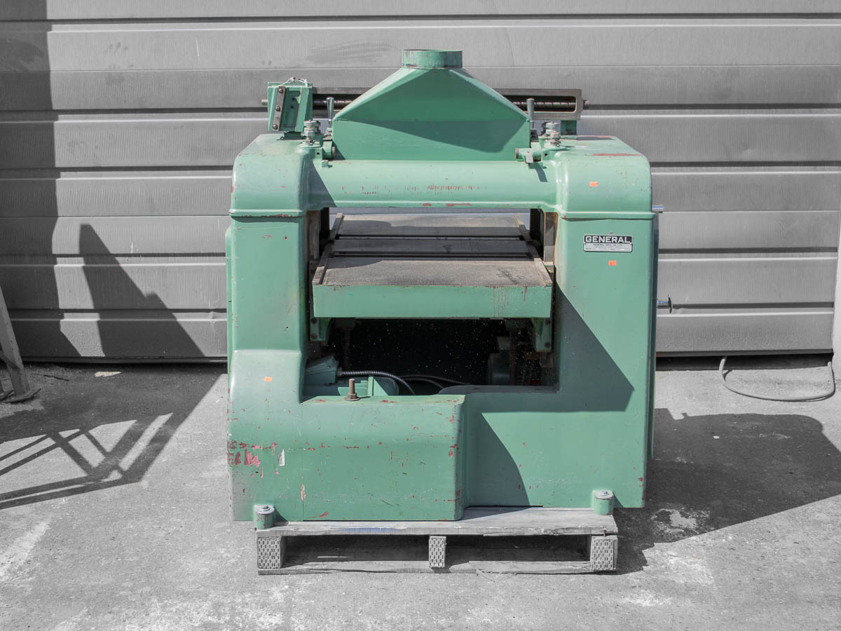 Used General 430 24" Planer – Coast Machinery Group