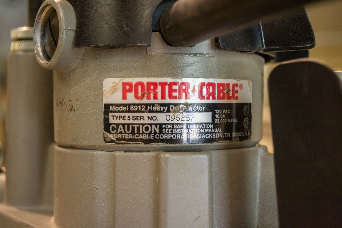 Used Porter Cable 6912 Planer – Coast Machinery Group
