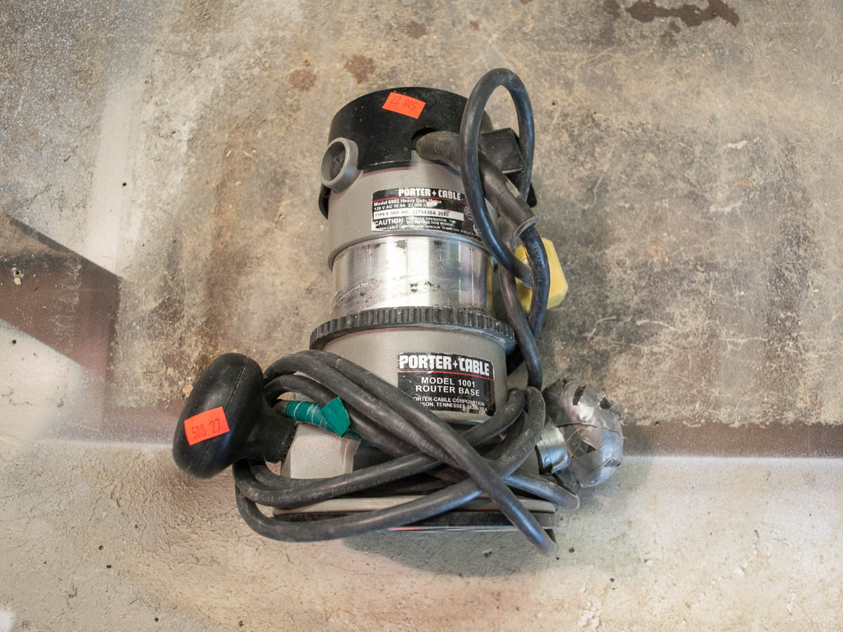 Used Poter Cable Router – Coast Machinery Group