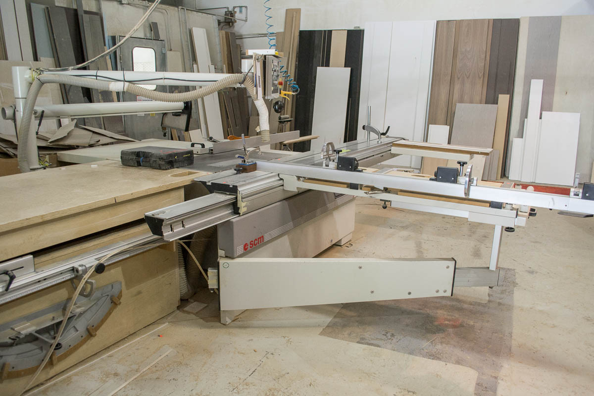 Used SCM SI 400E Sliding Table Saw – Coast Machinery Group
