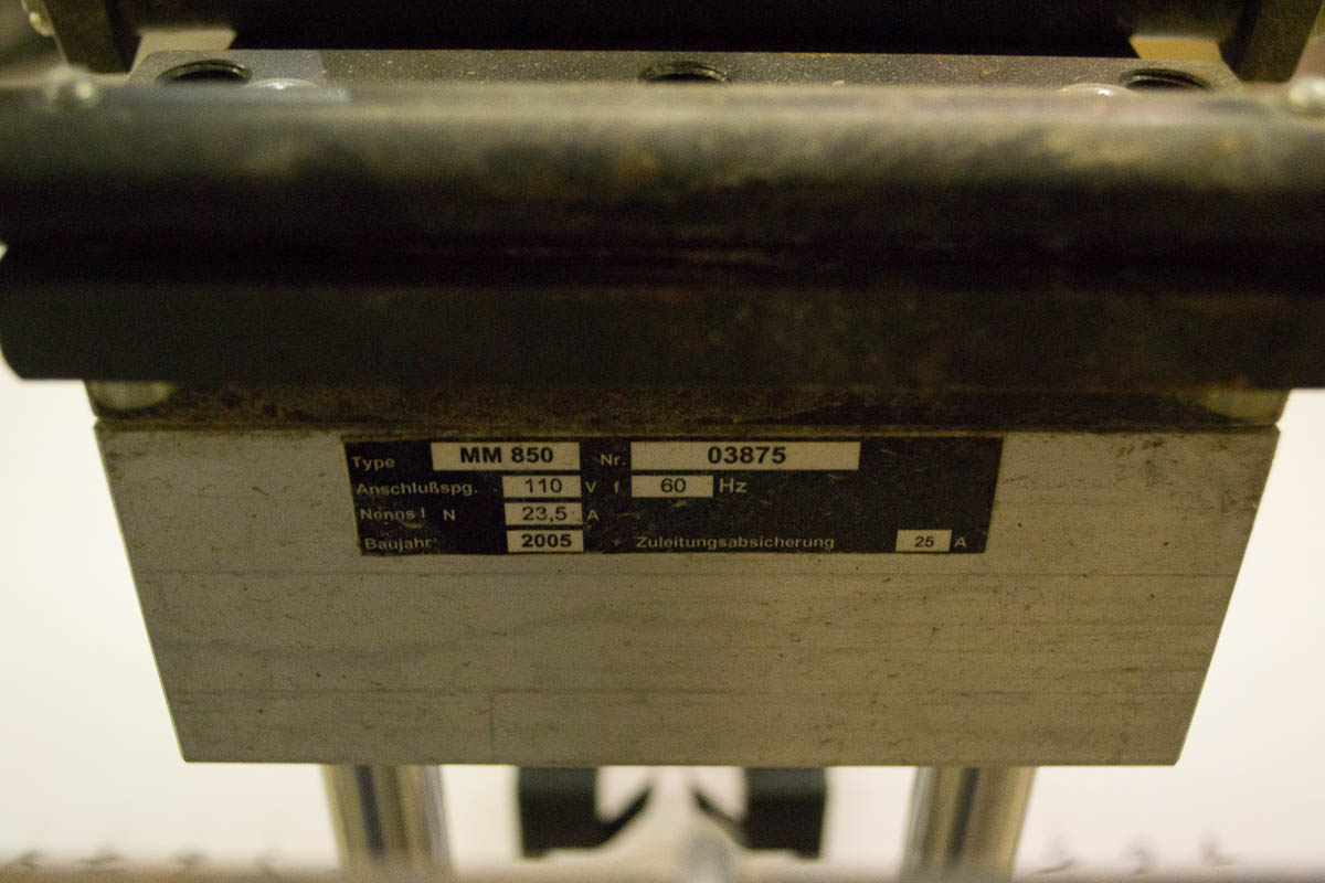 Used Mepla M850 Hinge Drill – Coast Machinery Group