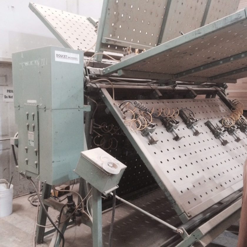 Used Doucet Machineries SRP Clamp – Coast Machinery Group