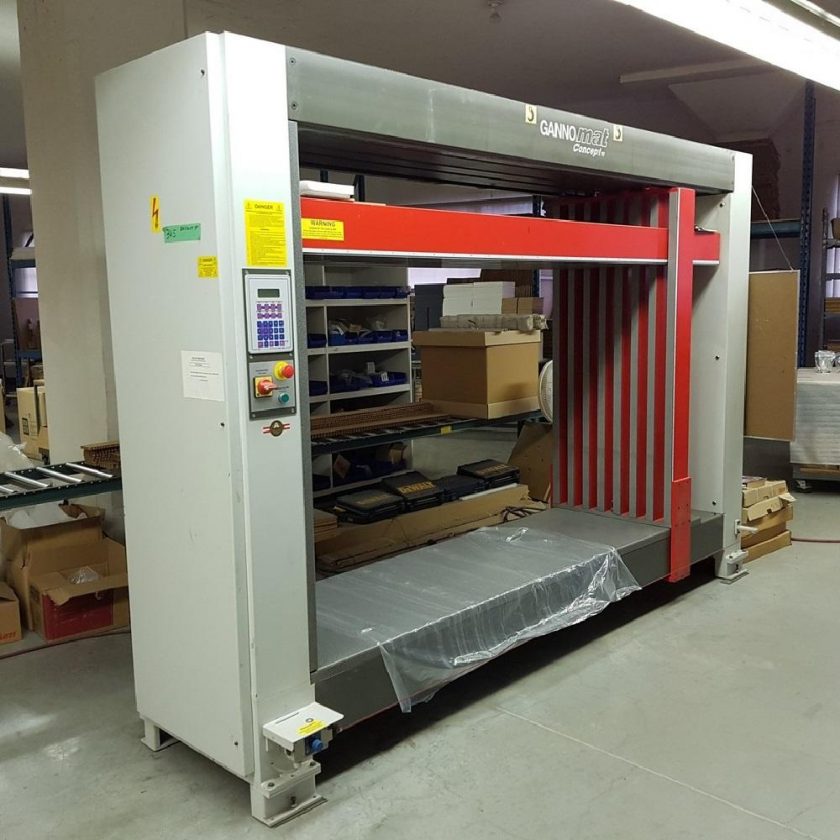Used Gannomat Concept Primus 70 Case Clamp – Coast Machinery Group