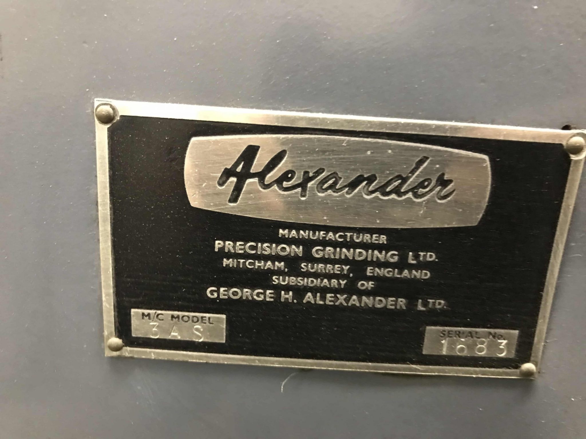 Used Alexander Model 3AS Universal Pantograph Die Sinking Engraving ...