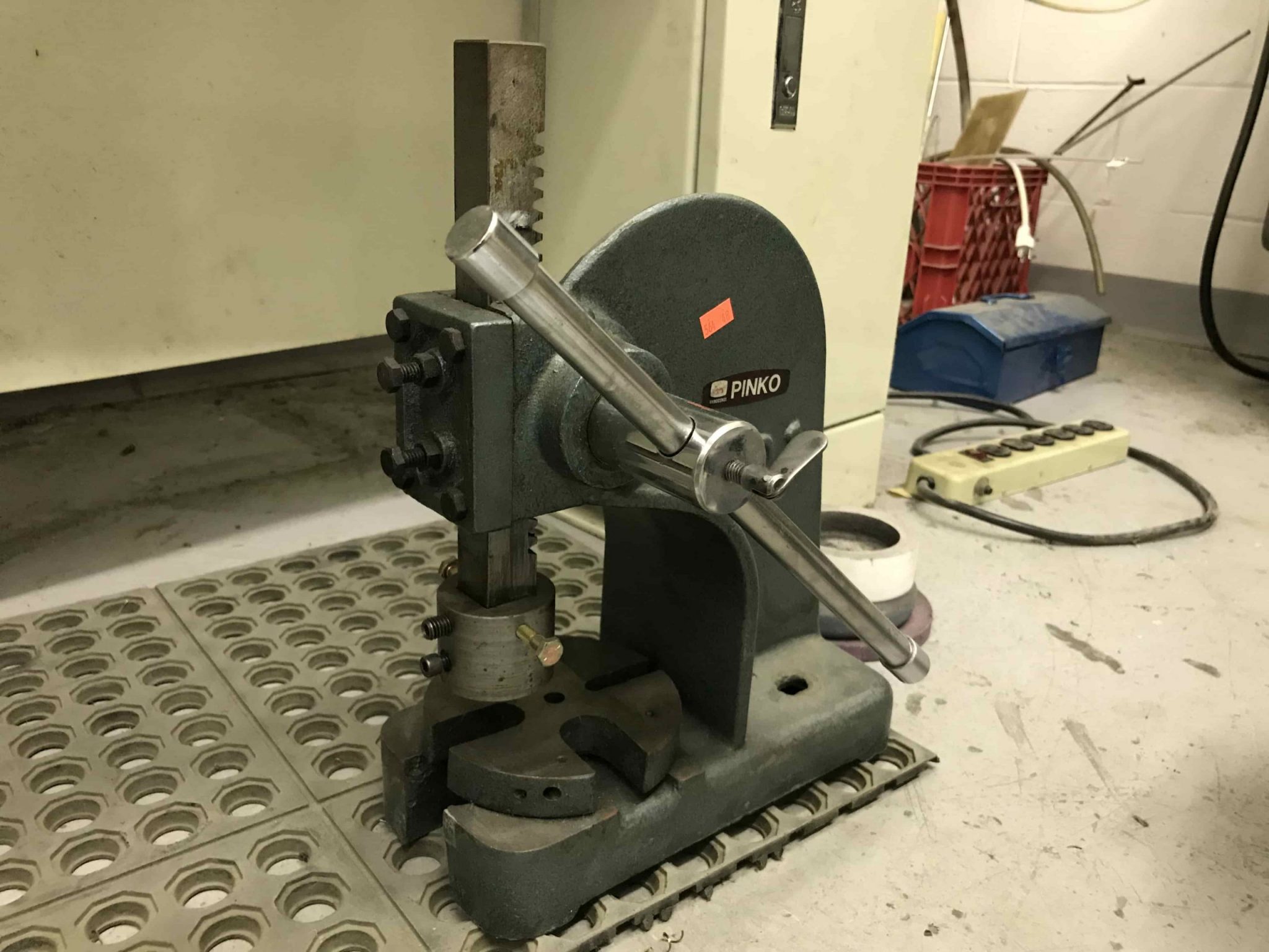 Used Manual bench Punch – Coast Machinery Group