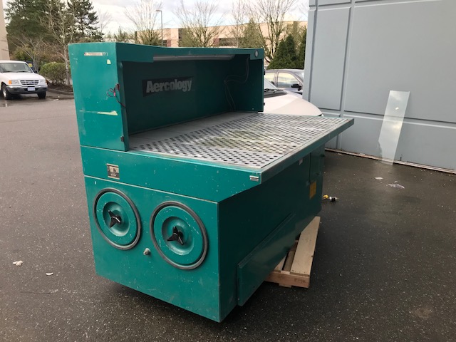 Used Aercology Downdraft Table Model ATC3000 – Coast Machinery Group