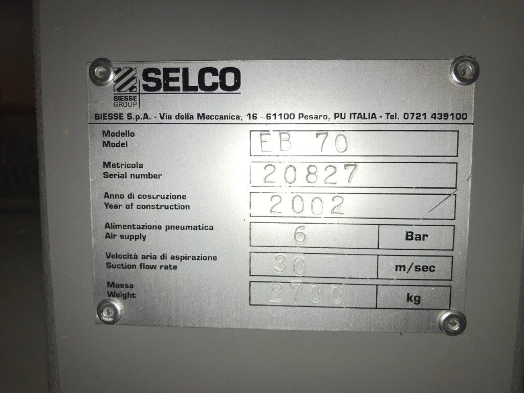 Used SELCO EB-70 CNC Panel Saw – Coast Machinery Group