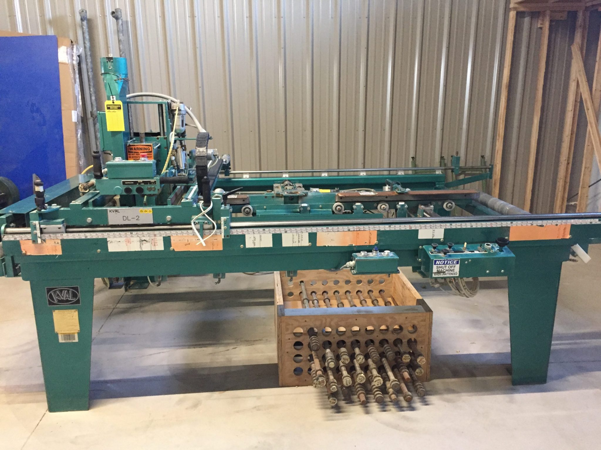 Used Kval DL-2 Door Lite Cut Out Machine – Coast Machinery Group