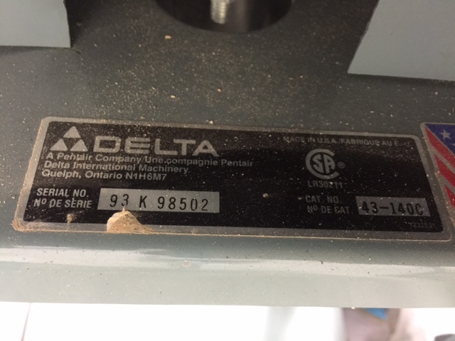 Used Delta Utility 1HP Wood Shaper – Coast Machinery Group