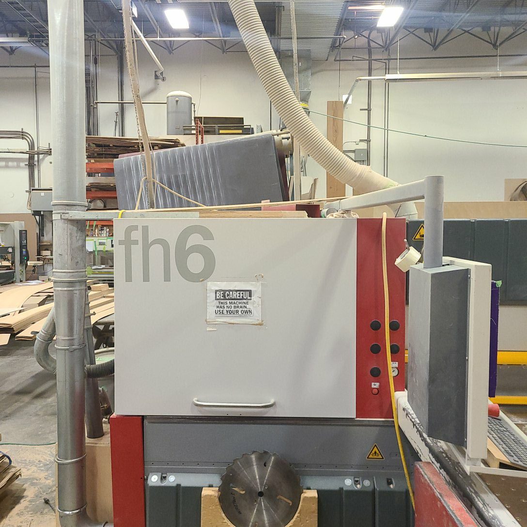Used 2007 Schelling FH 6 front load beam saw – Coast Machinery Group