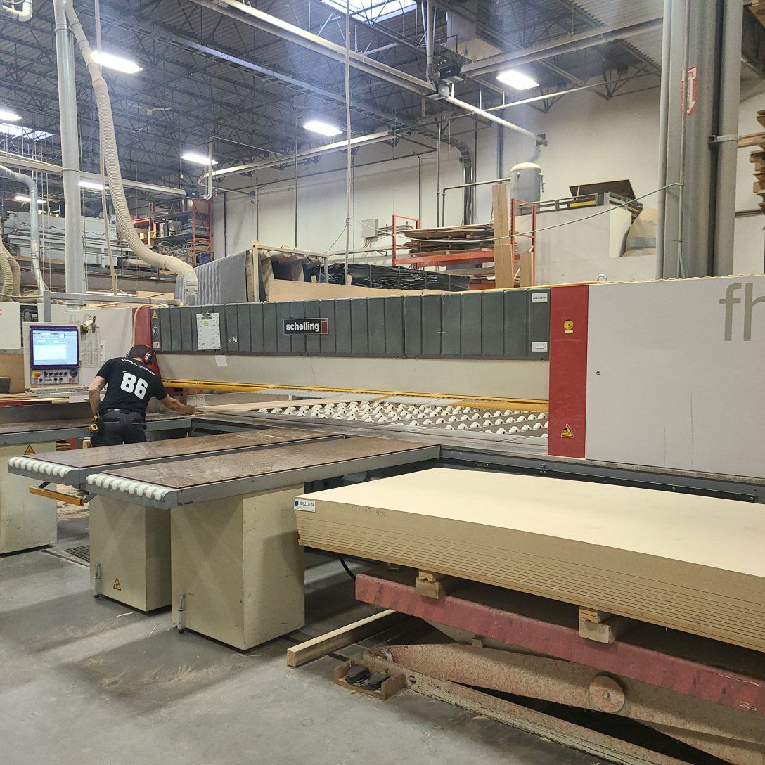 Used 2007 Schelling FH 6 front load beam saw – Coast Machinery Group