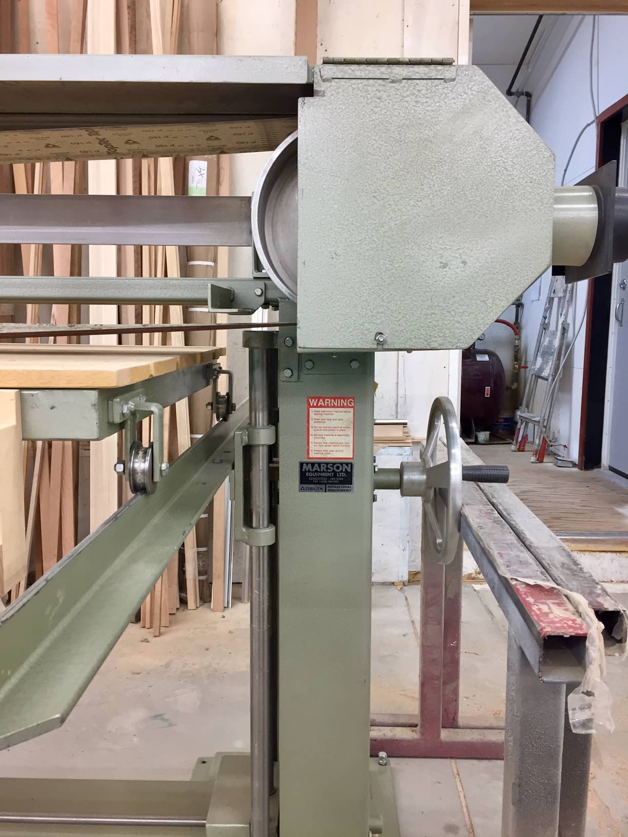 Used Progress PMC264-6 100" STROKE SANDER – Coast Machinery Group