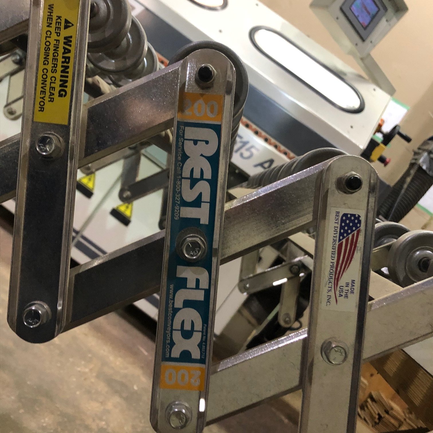 Used Best Flex 200 Return Conveyor – Coast Machinery Group