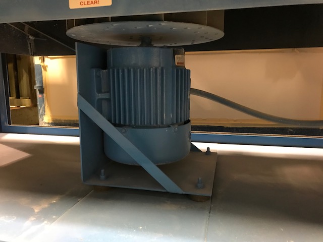 Used Denray 9600 96 x 48 Down Draft Table – Coast Machinery Group