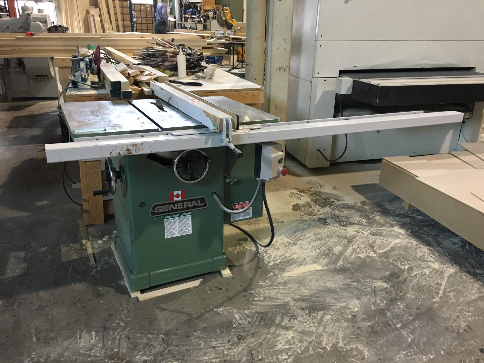 Used General 350R 10" Table Saw – Coast Machinery Group