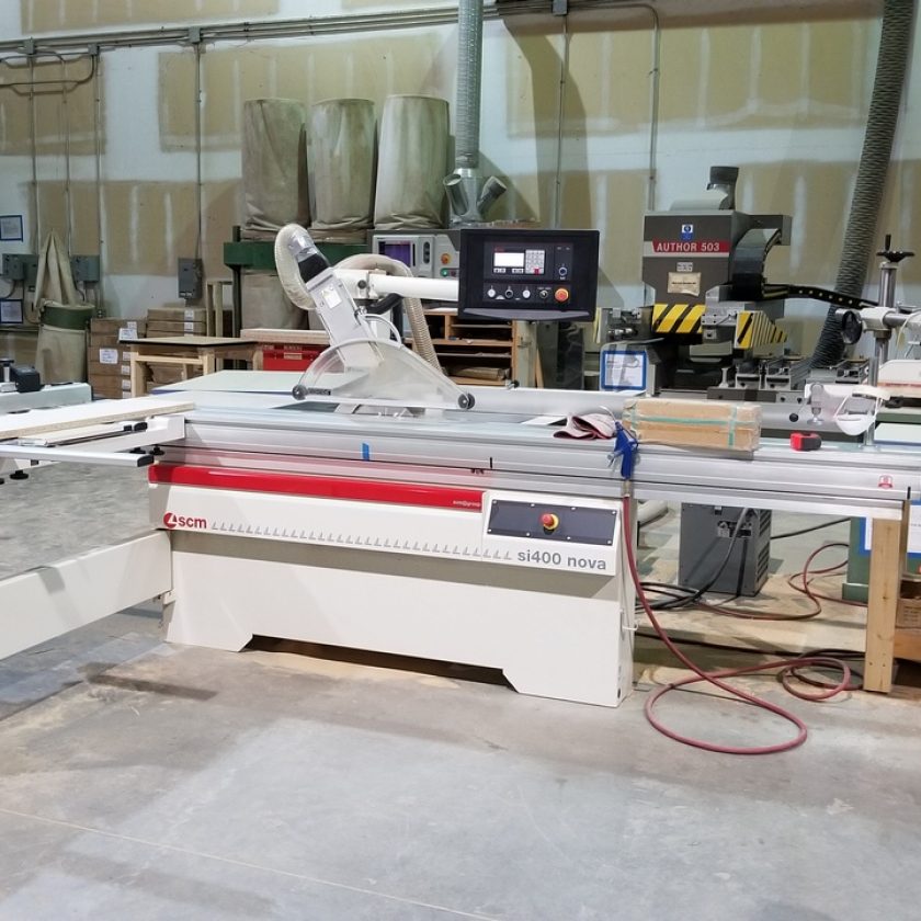 Used SCM Sliding Table Saw SI 400 Nova – Coast Machinery Group