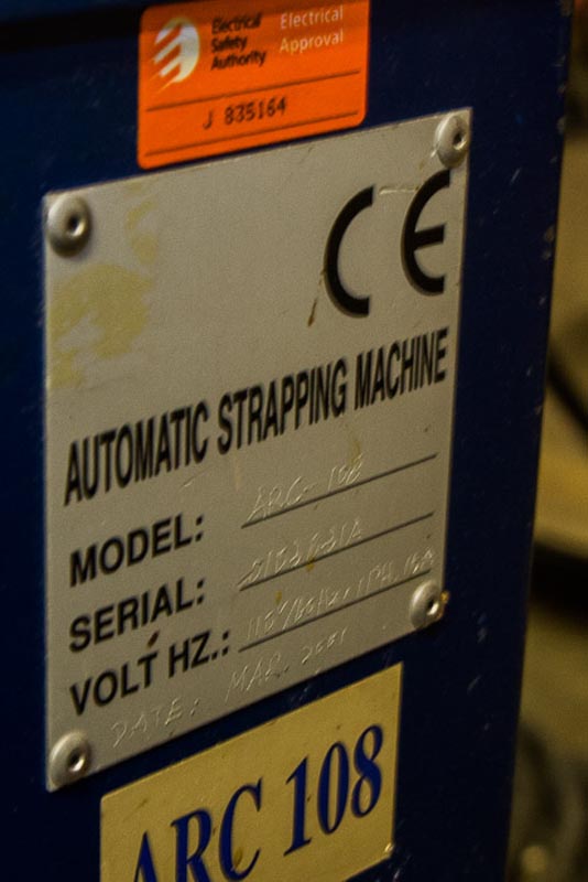 Used Extend Great ARC 108 plastic strapper – Coast Machinery Group